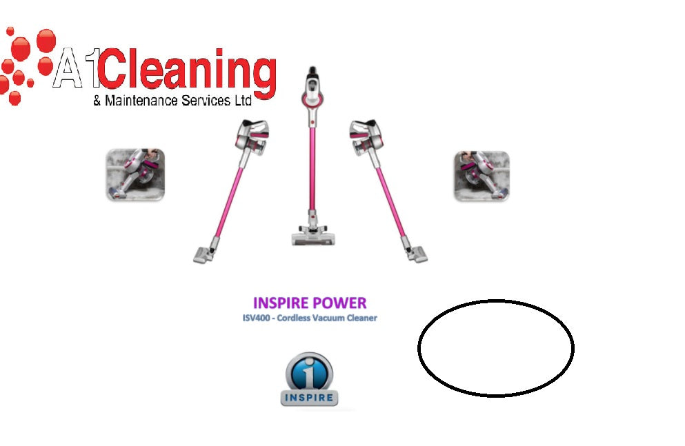 INSPIRE POWER CORDLESS VACUUM CLEANER INSISV400 – A1 Cleaning
